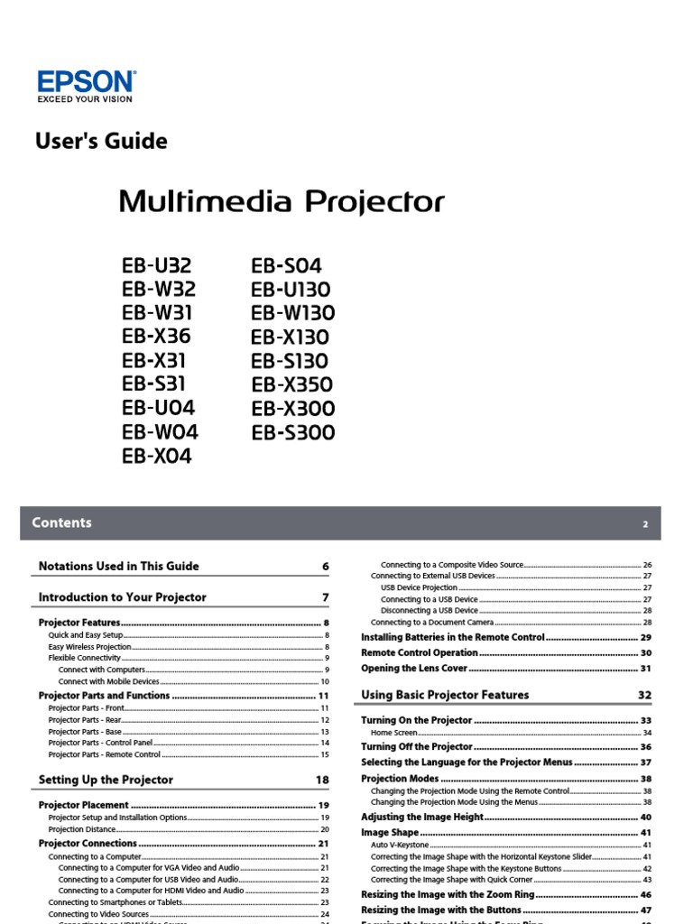 LCD Projector X31 Users Guide PDF | PDF | Menu (Computing) | Hdmi