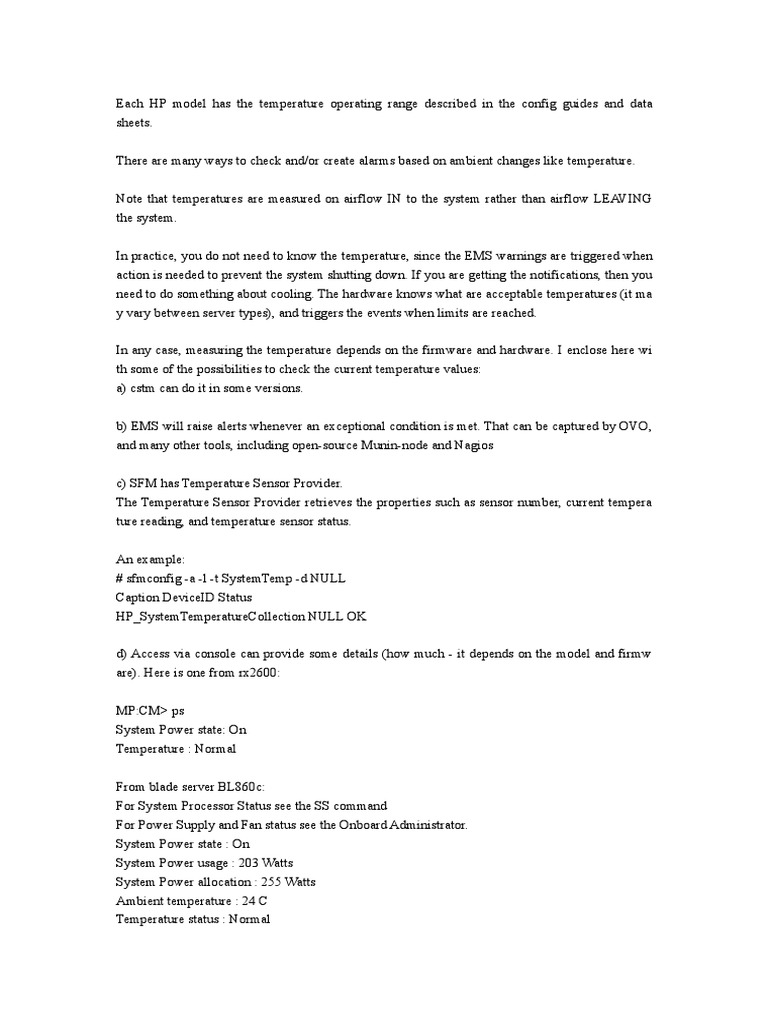 Hp-Ux HW Monitor | PDF | Command Line Interface | System Software