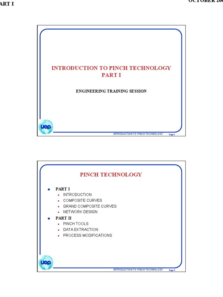 Pinch Technology Part I | PDF | Heat Exchanger | Energy Technology
