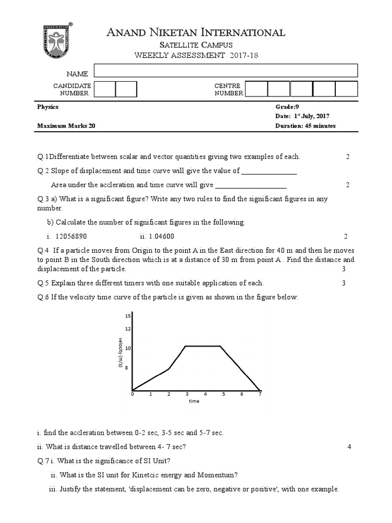 First Preliminary Exam Header - GR 10 To 12 | PDF
