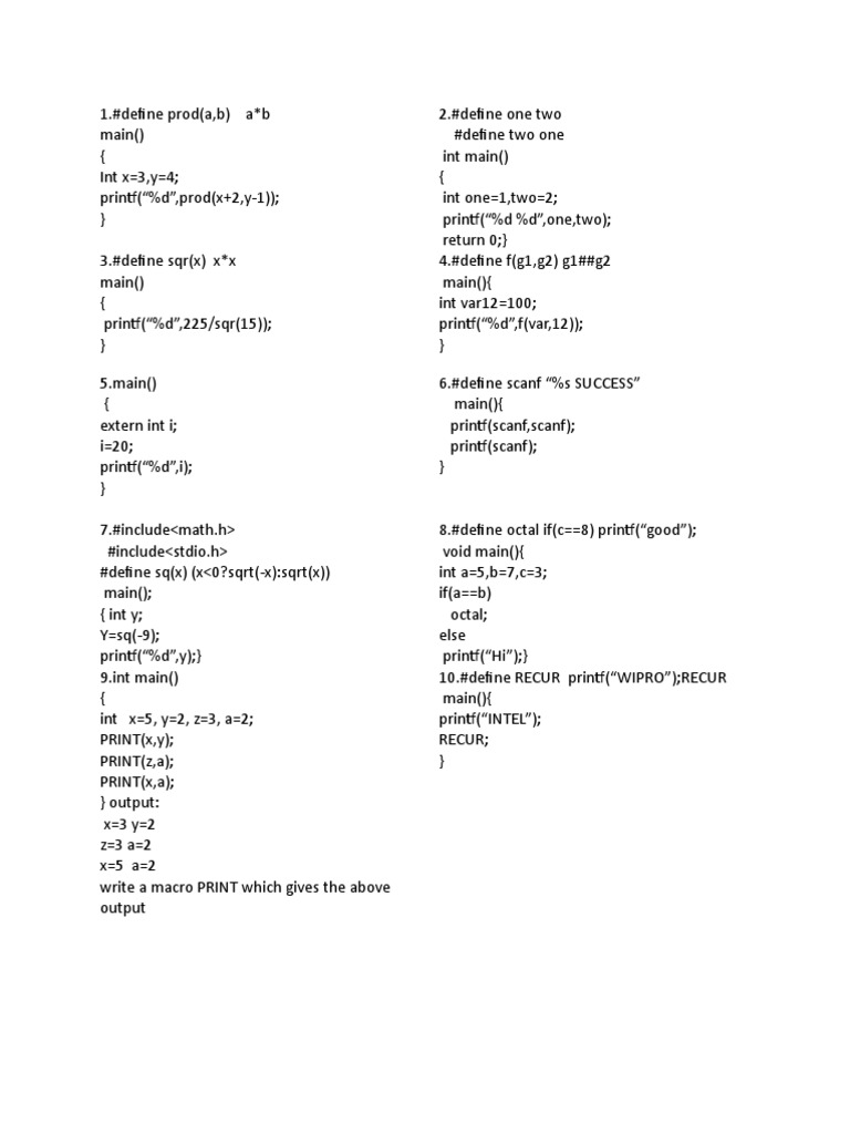 C-Aptitude Test Paper1 | PDF | Discrete Mathematics | Computer Science