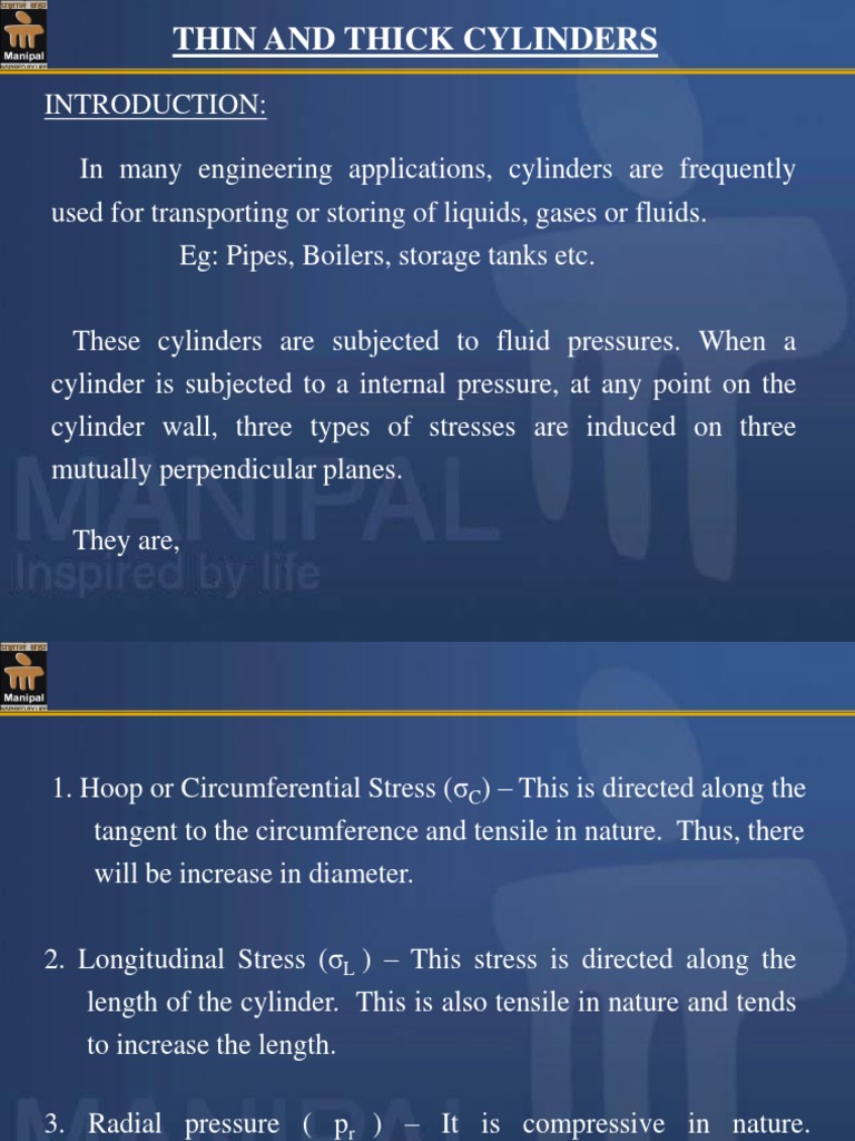 Under Pressure: An Analysis of Stresses, Strains, and Failure Modes in ...