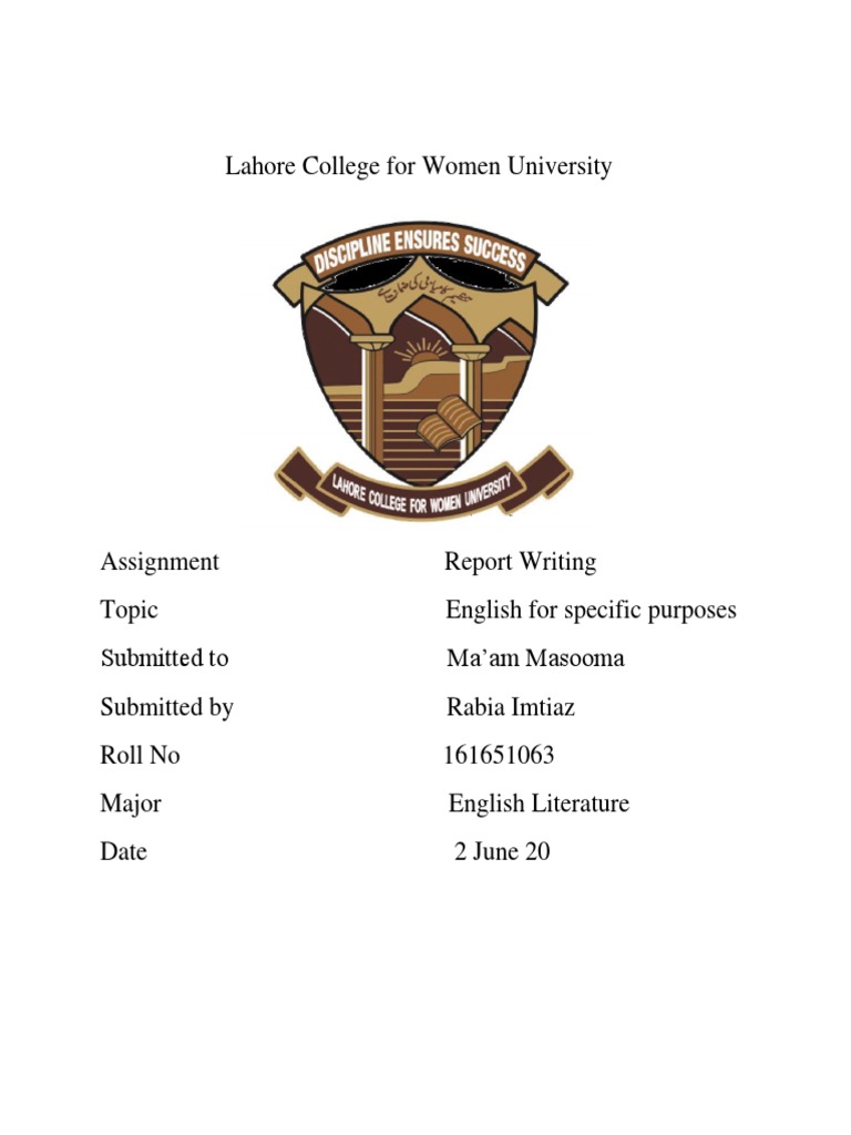 Assignment Report Writing | PDF | English Language | English As A ...