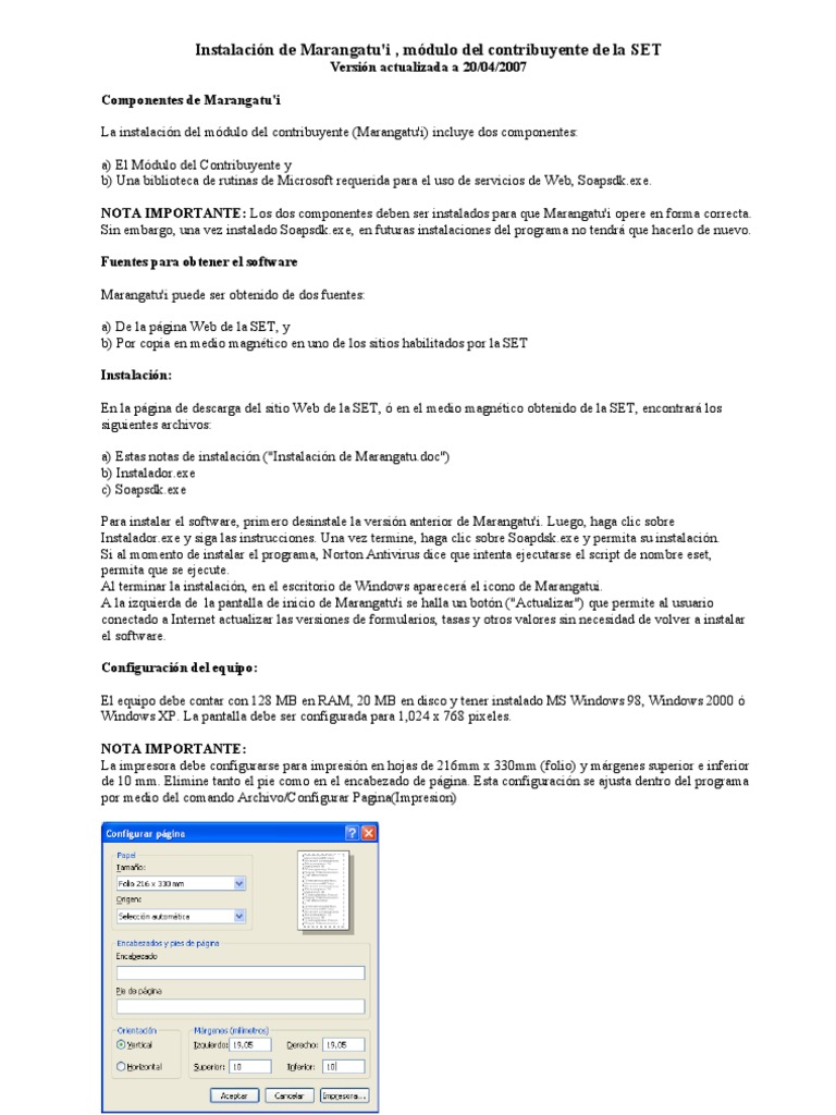 Instalacion de Marangatui | PDF | Informática