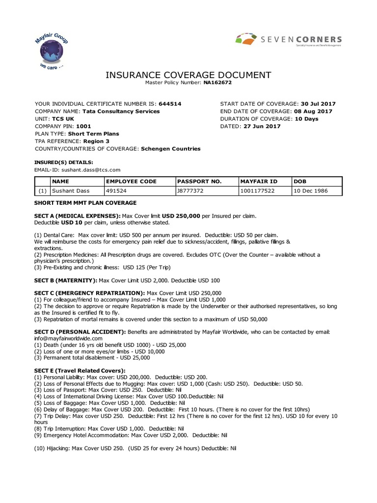 Coverage Document | PDF | Deductible | Prescription Drugs