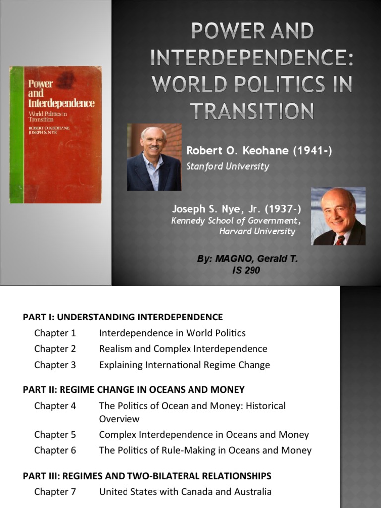 Power and Interdependence | PDF | Power (Social And Political) | Economies