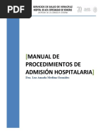 Proceso de Admision y Alta Del Paciente Hospitalizado | PDF | Hospital ...