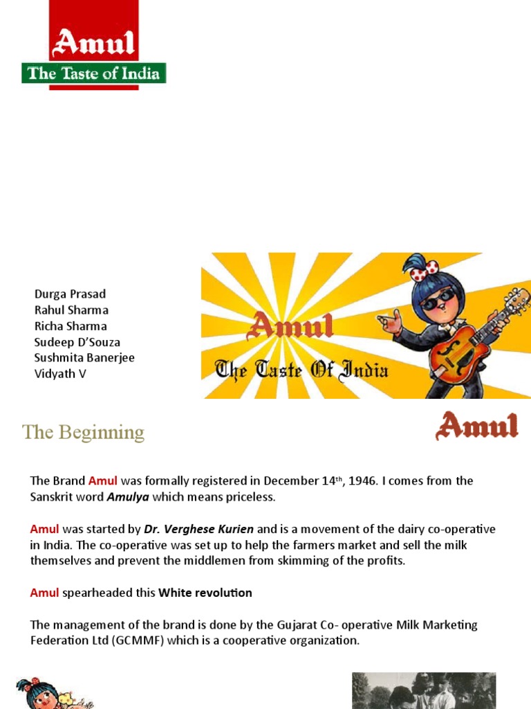 Amul Marketing Though Time | PDF | Brand | Dairy