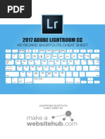 Lightroom Keyboard Shortcuts Cheat Sheet | PDF | Computer Keyboard ...
