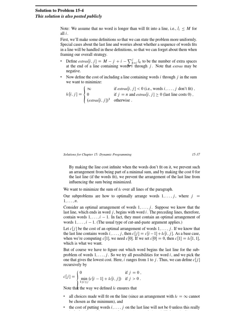 Ifi 1 Else K Ifk 1: Rint OUR | PDF | Dynamic Programming | Teaching ...