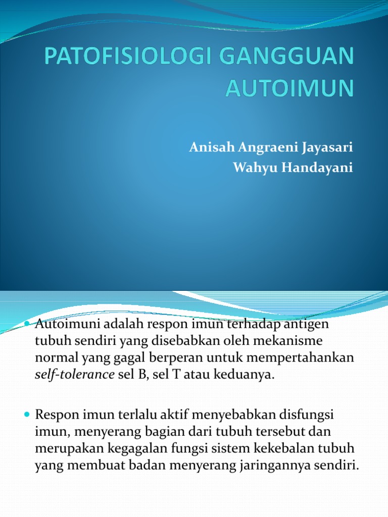 Patofis Autoimun | PDF