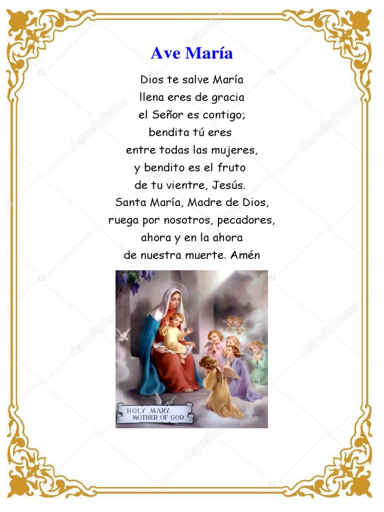 Ave María: Letra y Significado | PDF