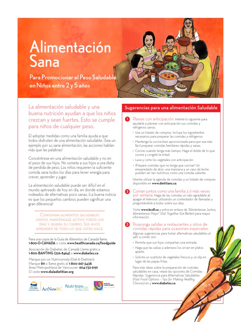 Healthy Eating Spanish | PDF | Leche | Alimentos