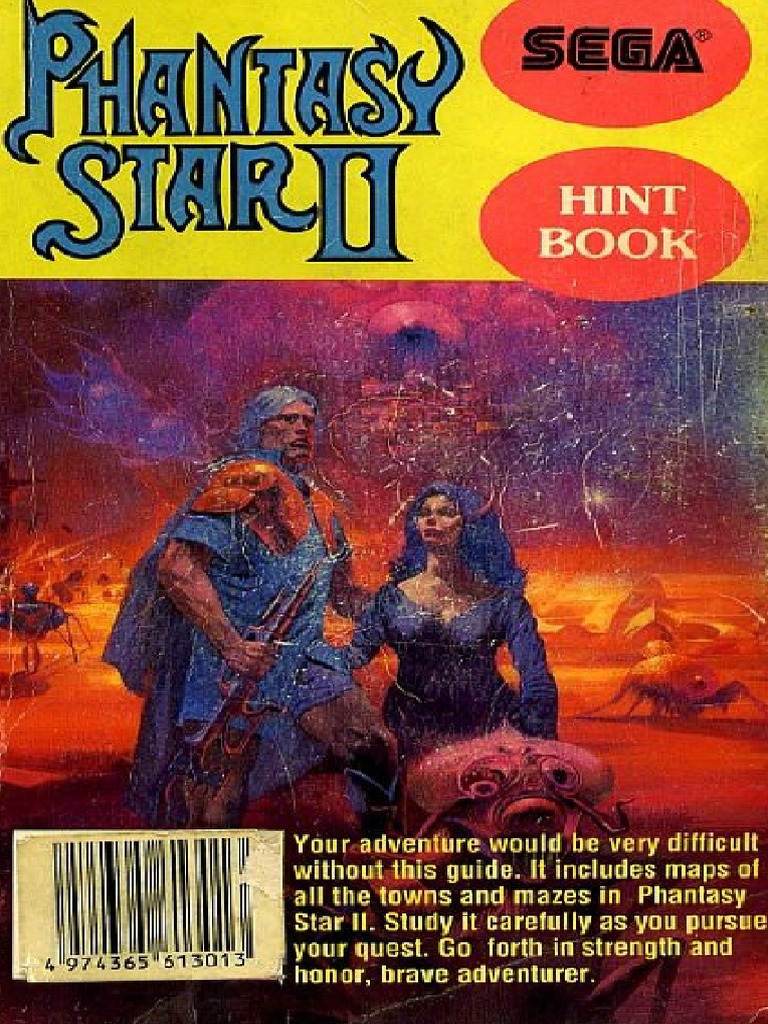 Phantasy Star II Official Hint Book | PDF | Role Playing Video Games ...