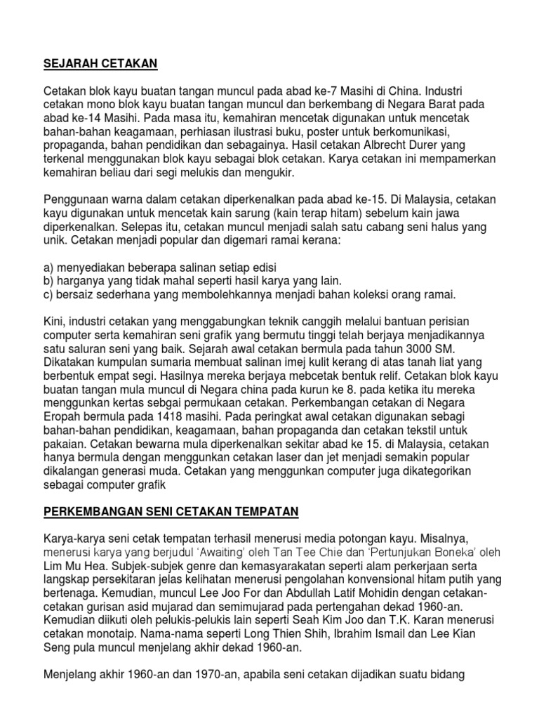 10 Cetakan Lukisan Termahal Di Dunia | PDF | Seni