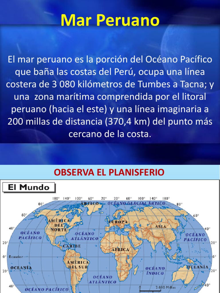 El Mar Peruano | PDF | Mar | Earth Sciences