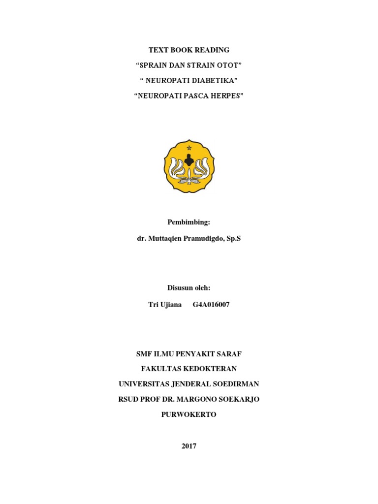 Perbedaan Sprain dan Strain Otot | PDF | Kesehatan Holistik | Sains ...