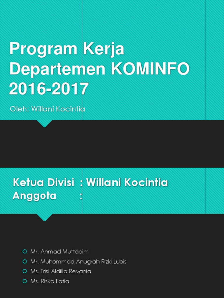 Proker Bem | PDF | Ilmu Sosial