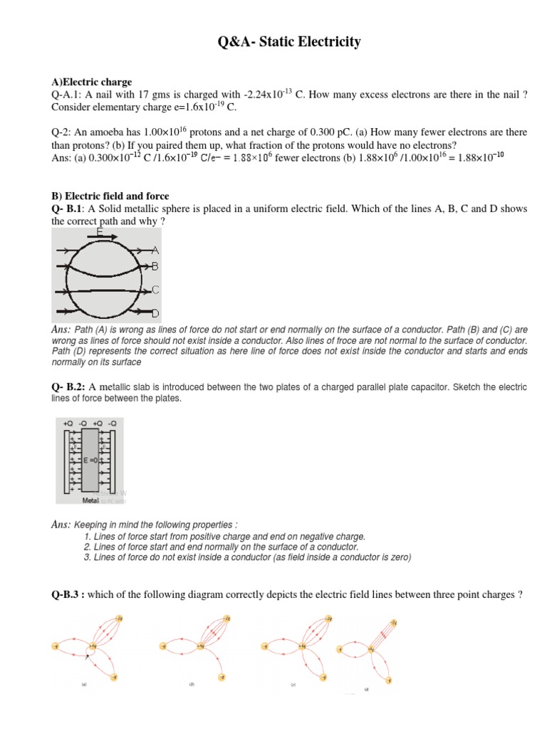 Questions-Dynamic Electricity | PDF | Electric Charge | Electric Current