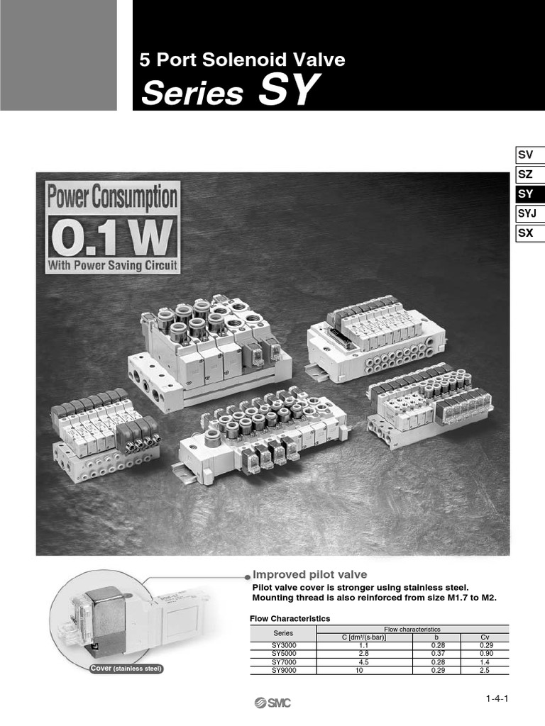 SY3 5 7 9000 Ventil Magnet 5 Porte PDF | PDF | Electrical Connector ...