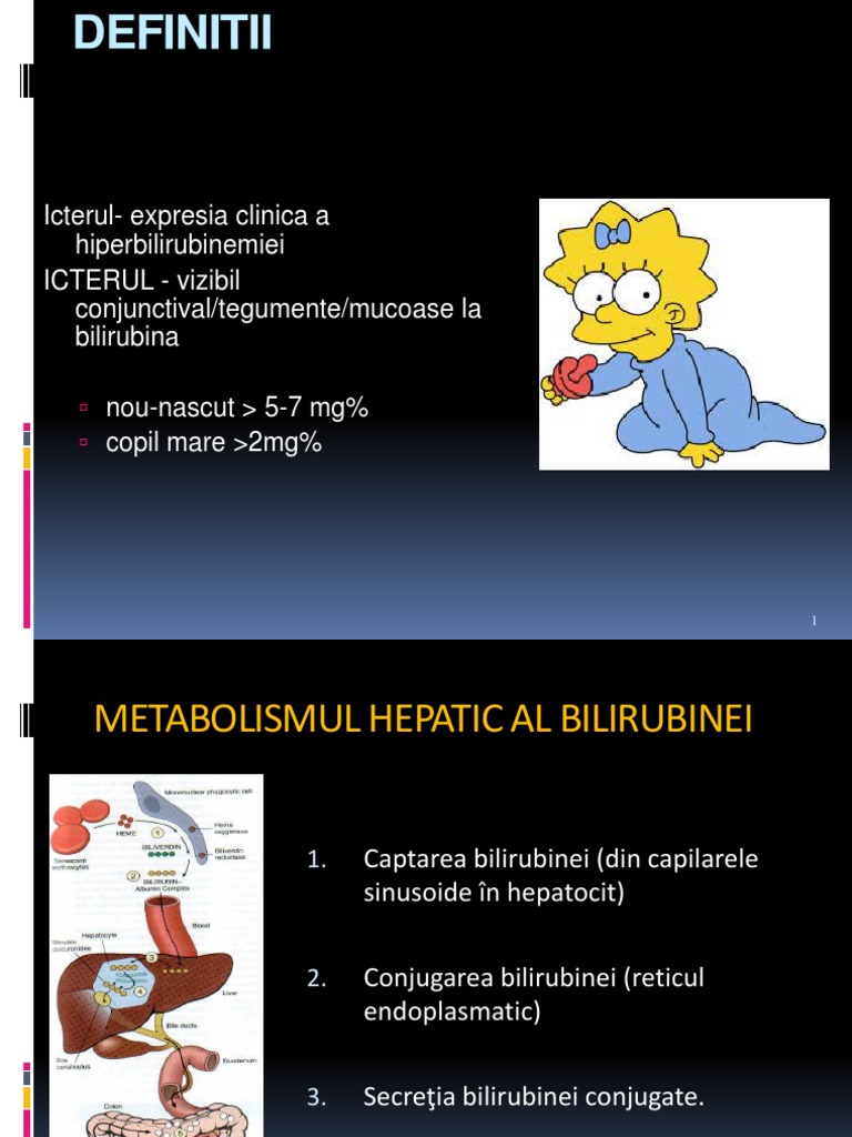 Icterul-Expresia Clinica A Hiperbilirubinemiei ICTERUL - Vizibil ...