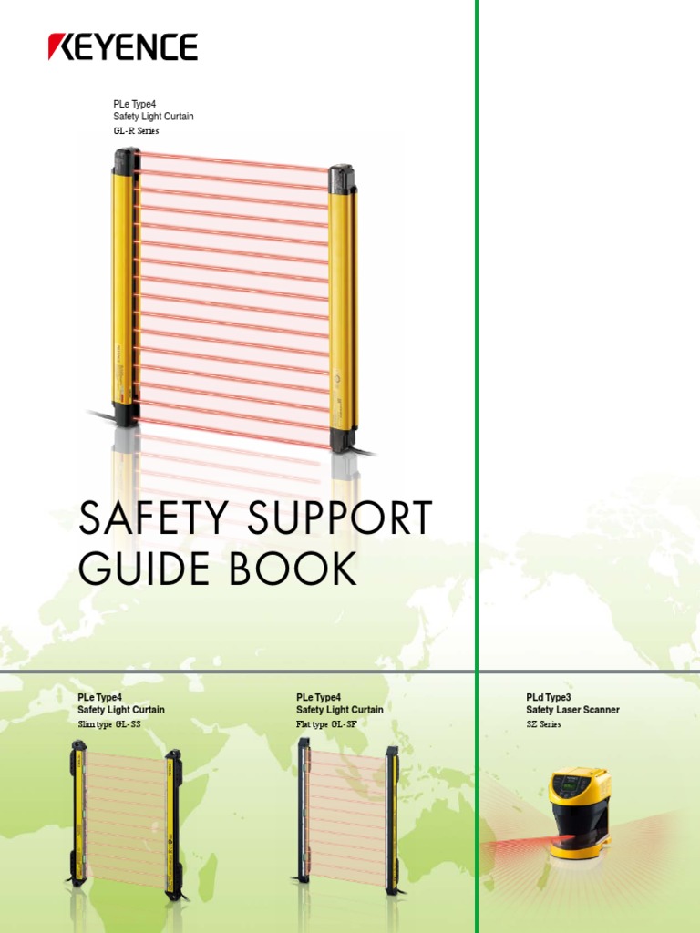 Safety Support Guide Book: Ple Type4 Safety Light Curtain GL-R Series ...