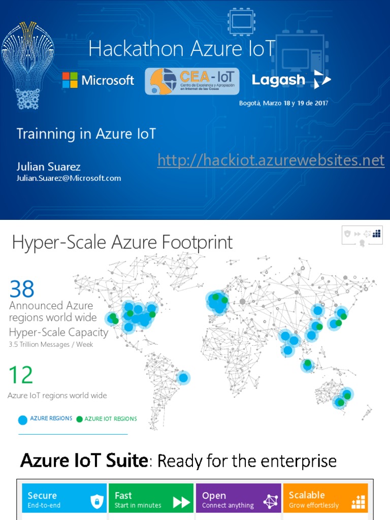 Trainning Azure IoT | PDF | Gateway (Telecommunications) | Internet Of Things