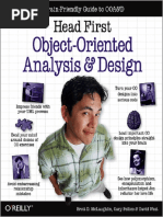 Head First Object-Oriented Analysis and Design | PDF | Class (Computer ...