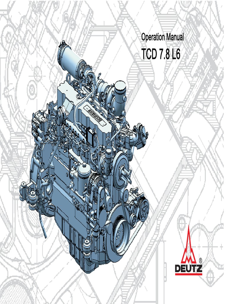 Deutz TCD 7.8 OM | PDF | Electrical Connector | Throttle
