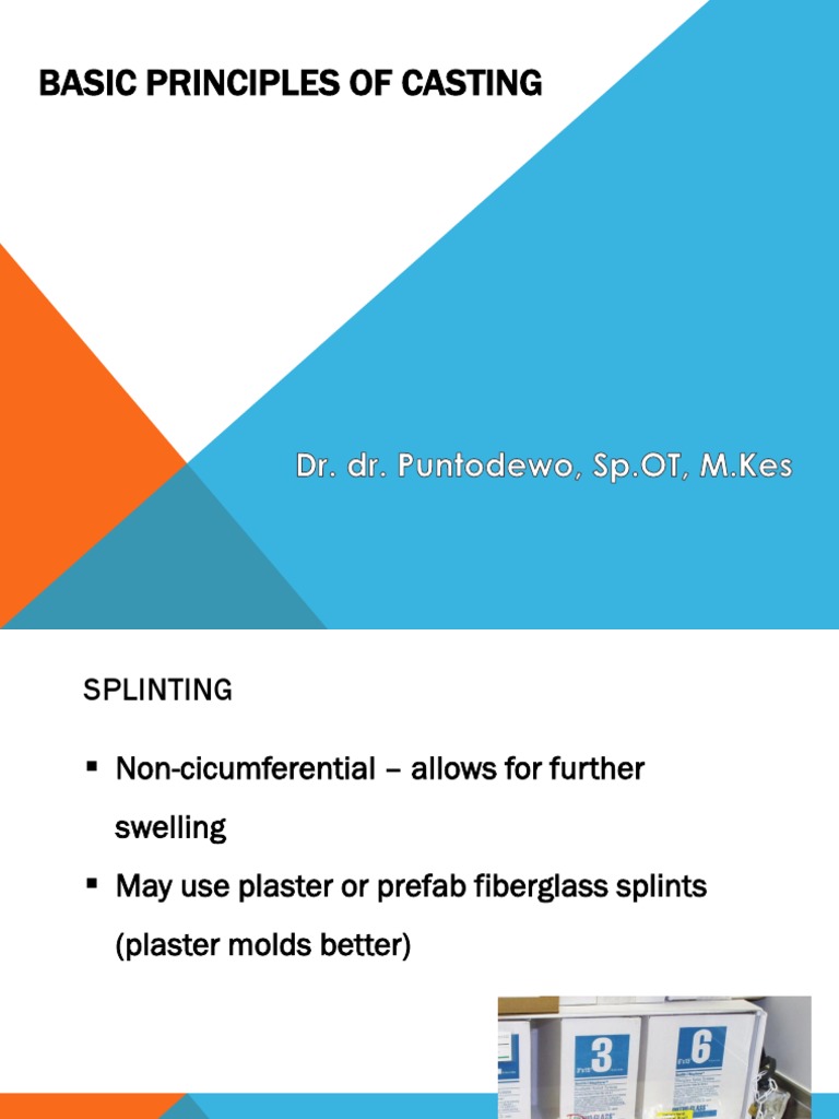 Basic Principles of Casting 2 Des | PDF | Elbow | Anatomical Terms Of ...