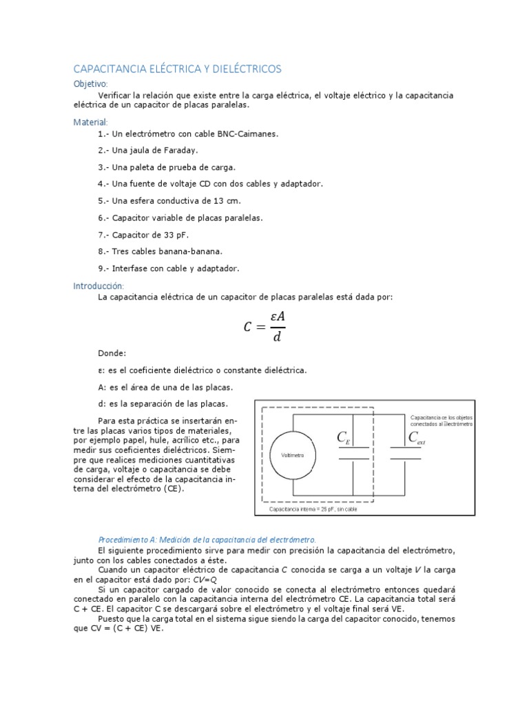 Guia Capacitores | PDF | Capacidad | Condensador