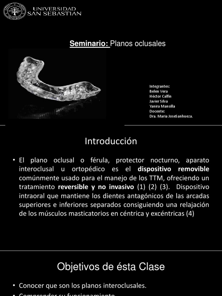 planos-oclusales | Medicina CLINICA | Medicina
