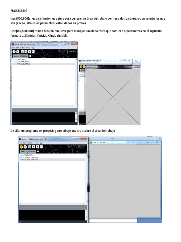 Guia Processing | PDF | Color | Áreas de informática