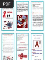 Triptico El Sida | PDF | VIH / SIDA | VIH