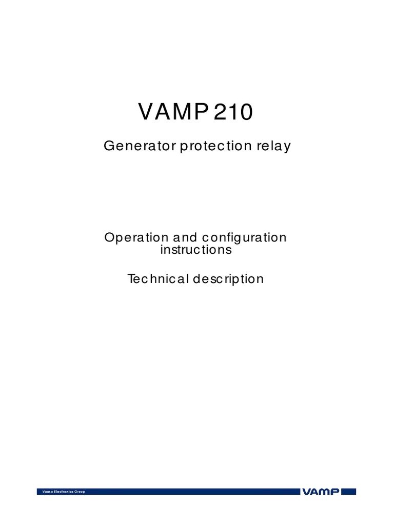 VM210 En004 | PDF | Menu (Computing) | Relay