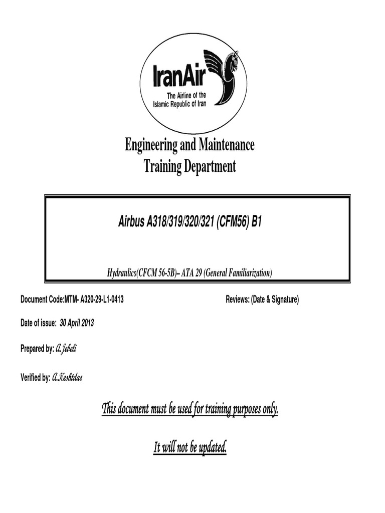 ATA 29 Level 1 | PDF | Aircraft | Aviation