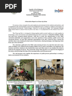 Accomplishment Report in Tree Planting | PDF