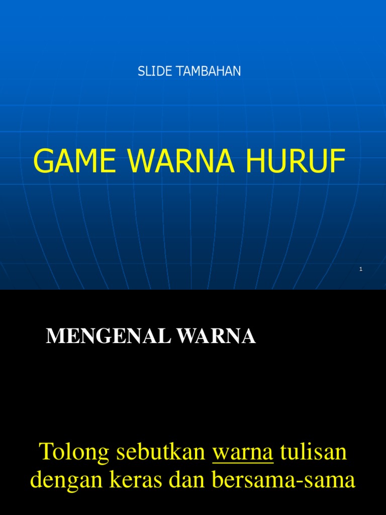 Game Warna | PDF