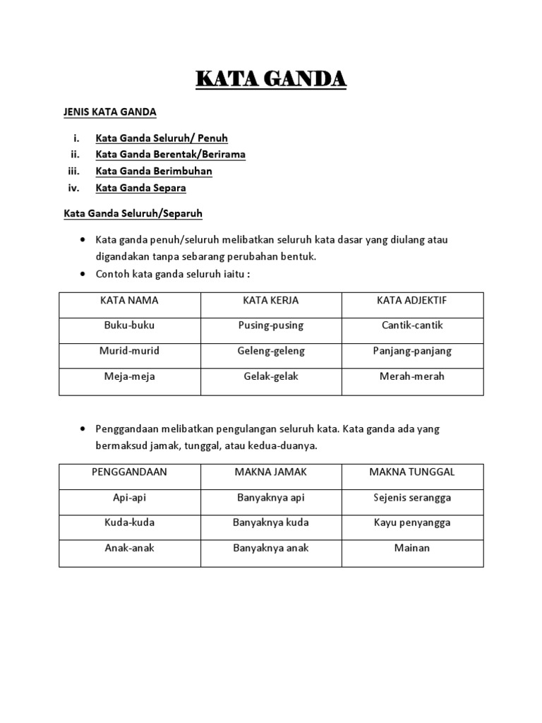 Kata Ganda | PDF