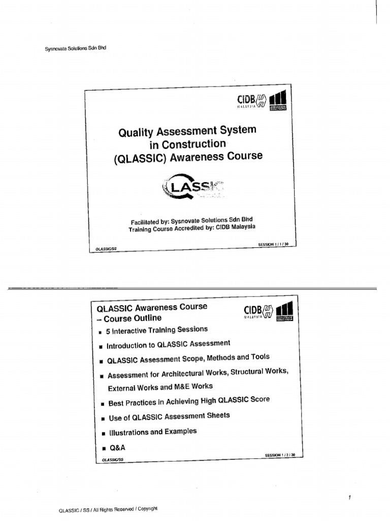 QLAsssic Notes | PDF