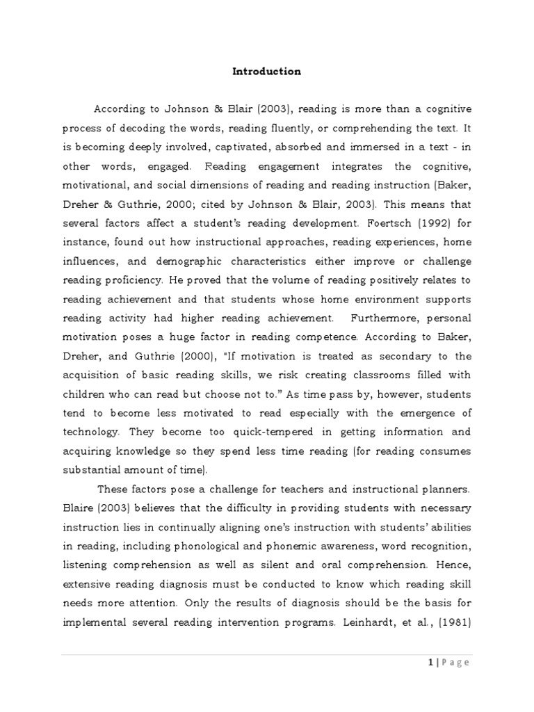 Case Study 2 | PDF | Reading Comprehension | Reading (Process)