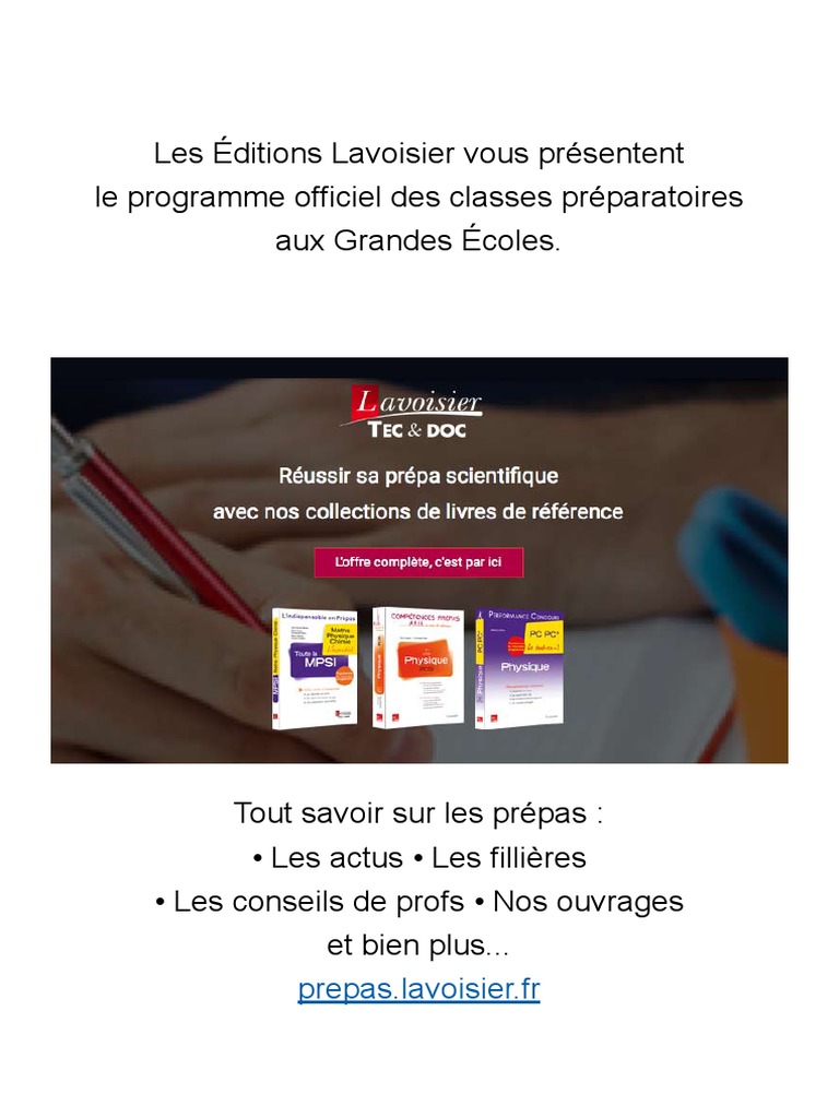 Programme MPSI | PDF | Fonction (Mathématiques) | Nombre complexe