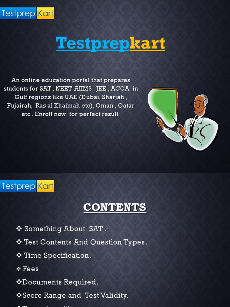 SAT Overview, SAT Preparation | Download Free PDF | Sat | Tests