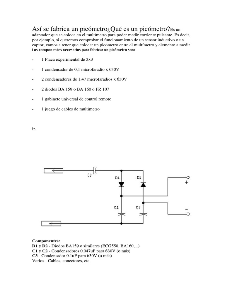 Así Se Fabrica Un Picómetro | PDF