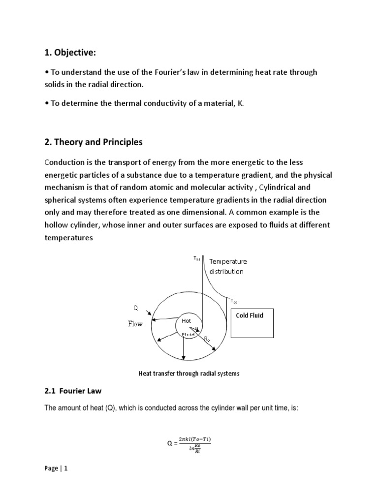 Radial Conduction | Thermal Conduction | Heat Transfer