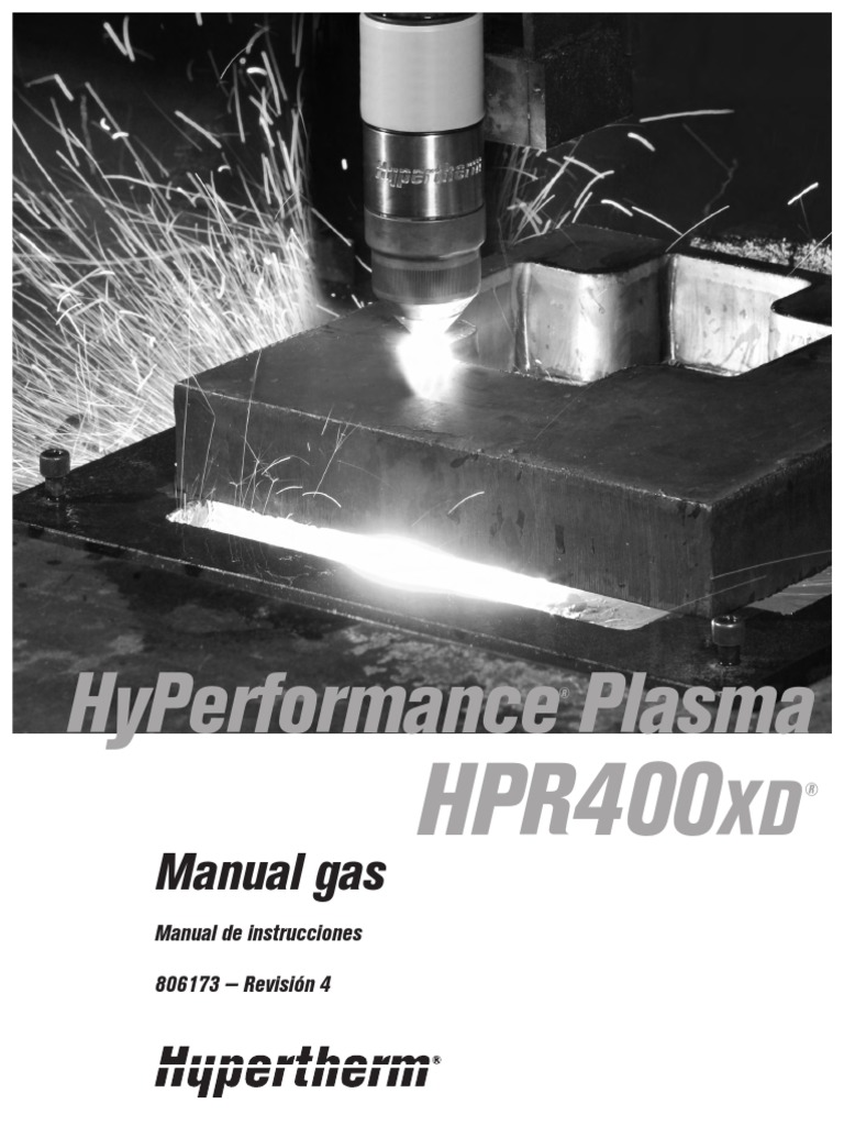 Sistema de Plasma hpr400xd | PDF | Compatibilidad electromagnética ...