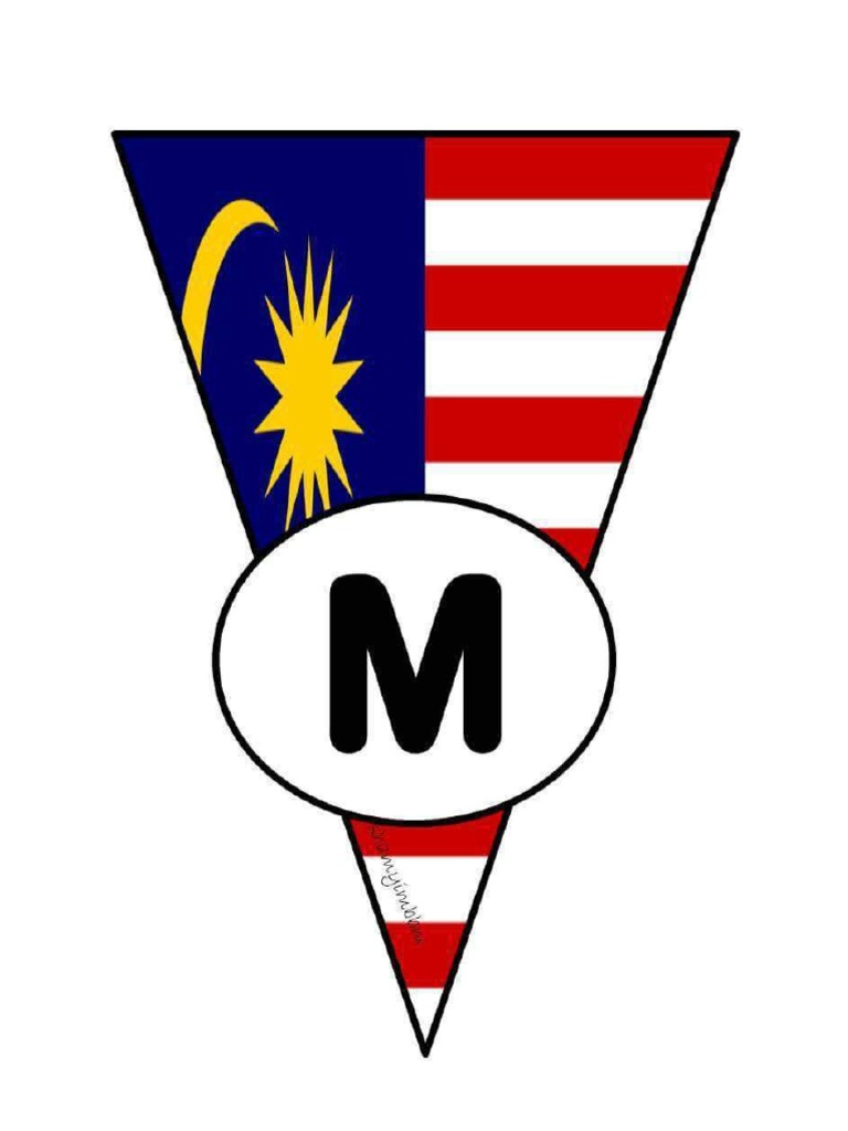 Huruf Merdeka Segitiga Bunting