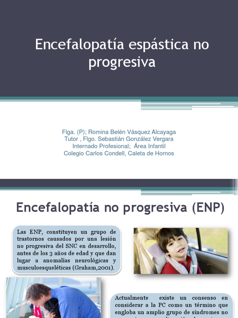 Encefalopatía Espástica No Progresiva | PDF | Parálisis cerebral ...