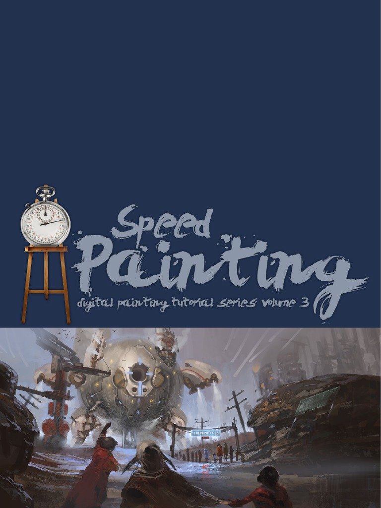 Speed Painting Digital Painting Tutorial Series Vol 3 Zoo
