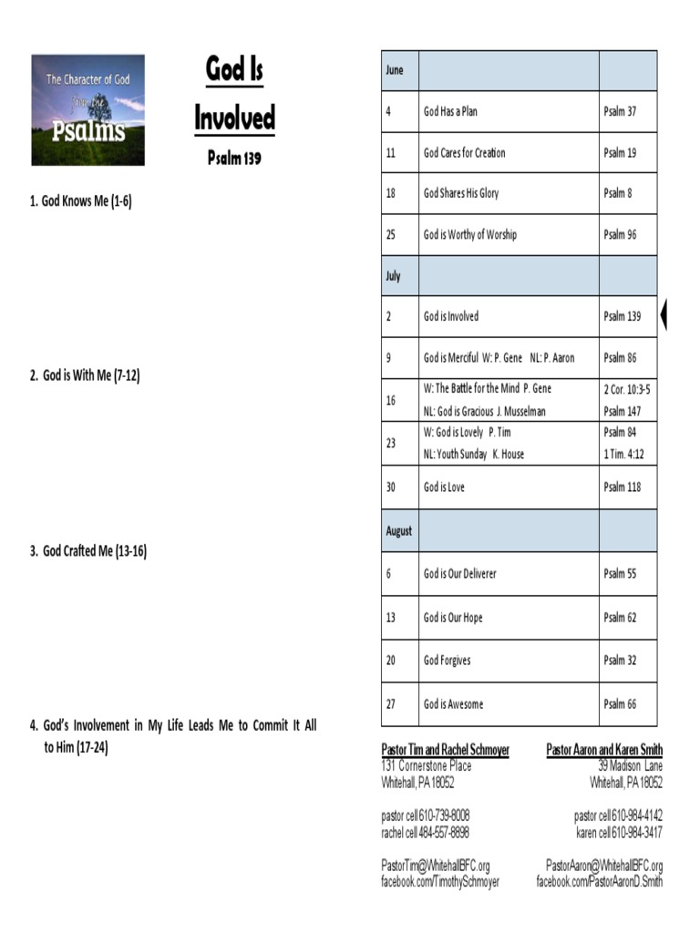 God Is Involved | PDF | Wisdom Literature | Worship